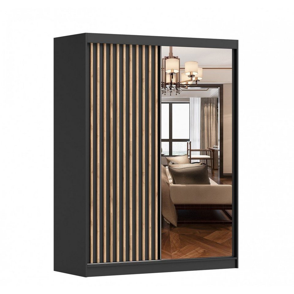 ᐅ MOEBLO Kleiderschrank LABI (Schiebtüren Schlafzimmer ... ᐅ MOEBLO Kleiderschrank LABI (Schiebtüren Schlafzimmer ...